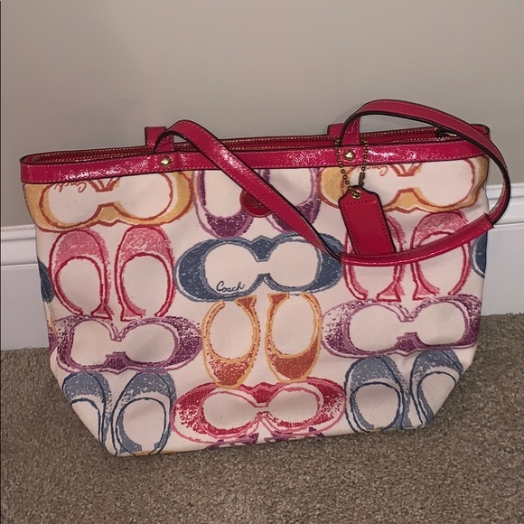Coach | Bags | Colorful Coach Purse | Poshmark